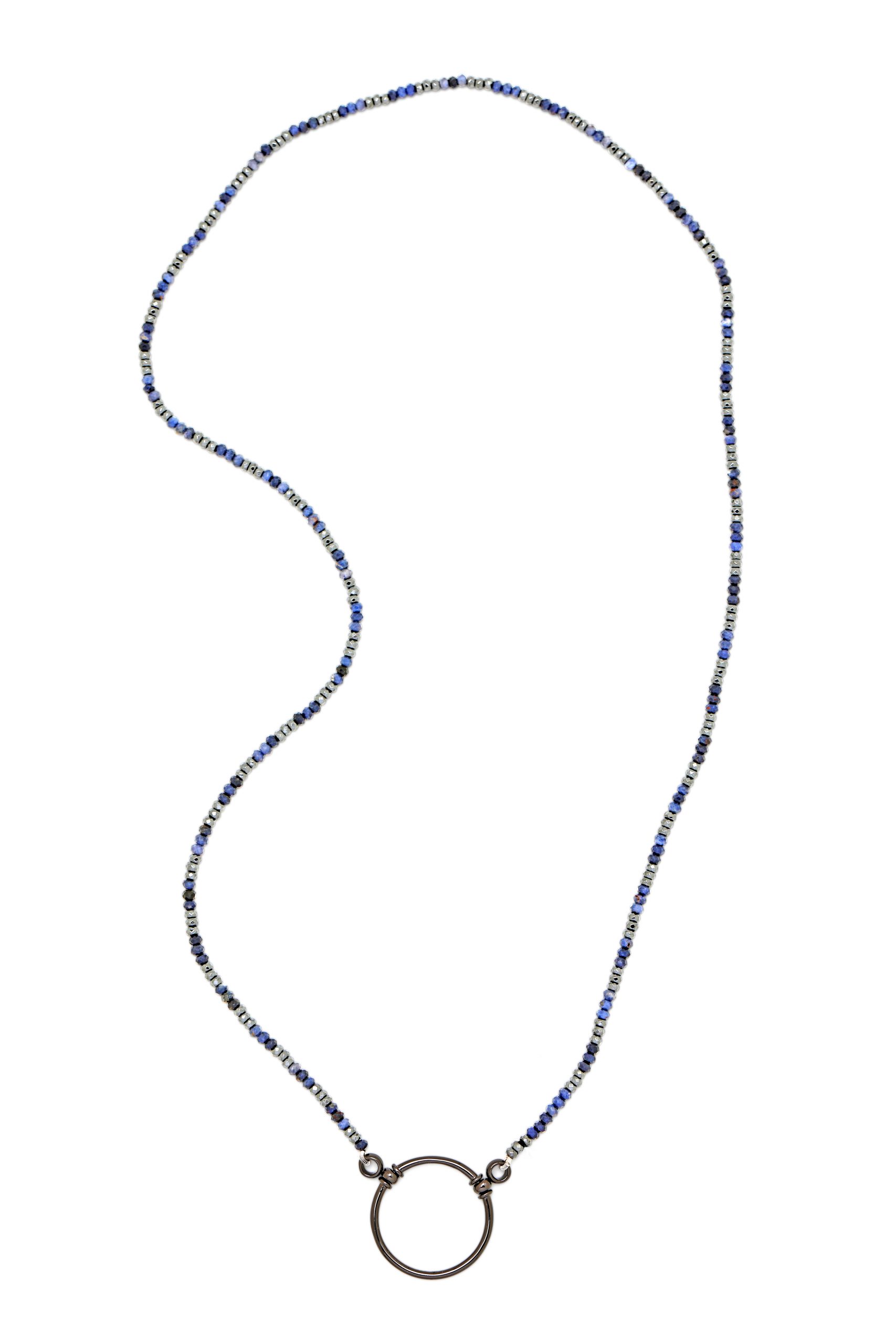 La Loop 268S The Stella - Striped Sapphire with gunmetal loop