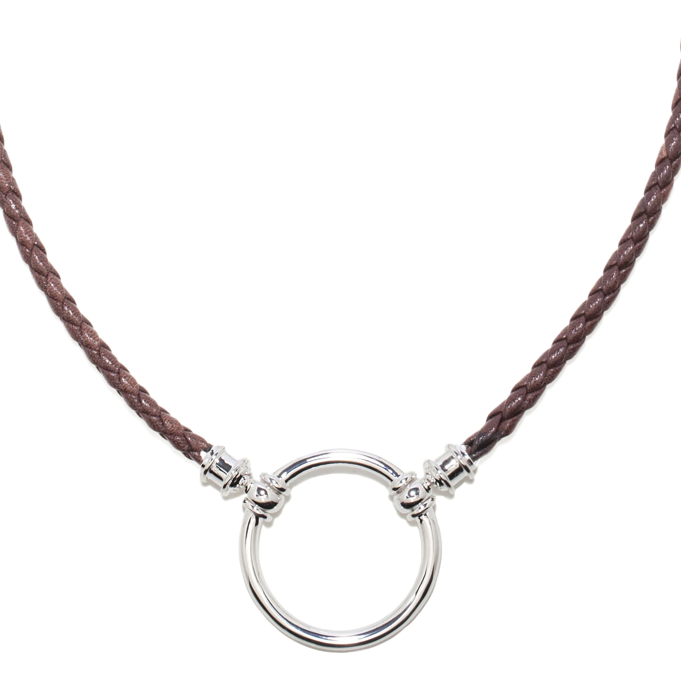 La Loop 972 The Simon - Brown Braided Italian Leather